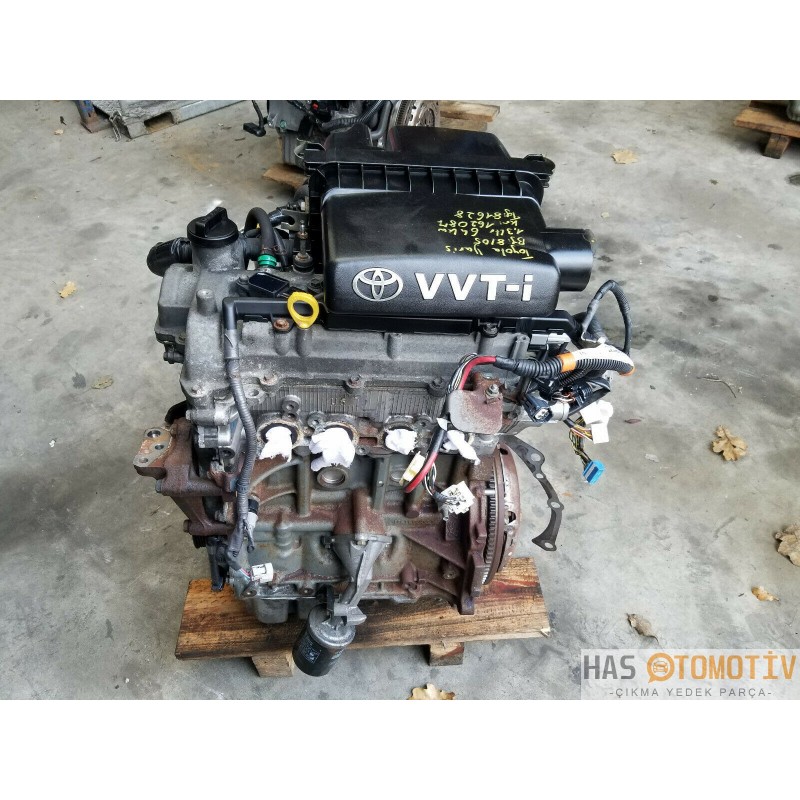 TOYOTA YARIS 1.3 VVTİ ÇIKMA MOTOR (2SZ) ve Komple Sandık Motor Fiyatları