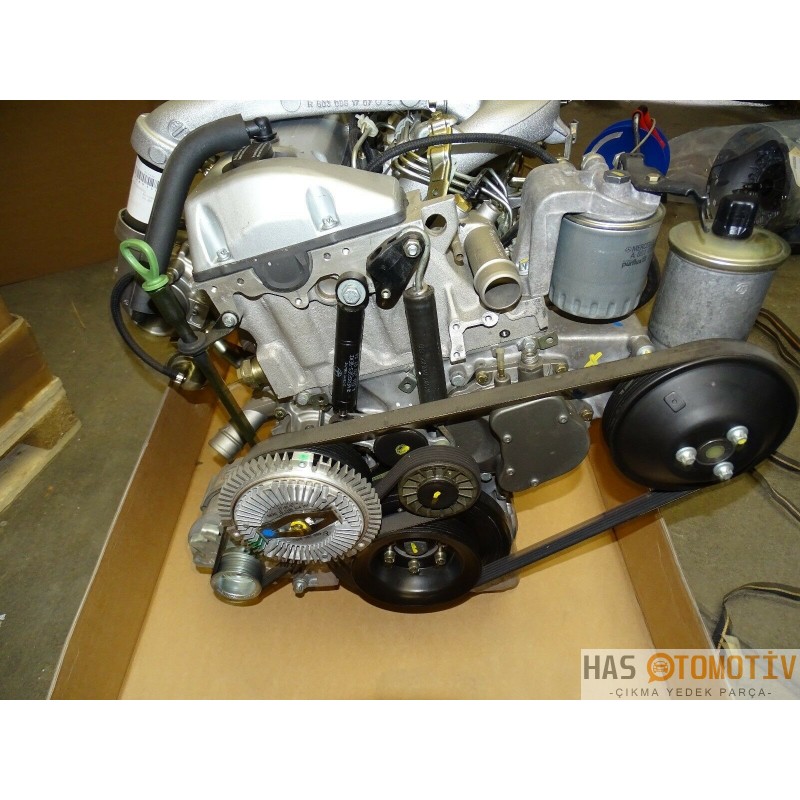 MERCEDES E250 2.5 TURBO ÇIKMA MOTOR (OM 602.962) ve Komple Sandık Motor ...