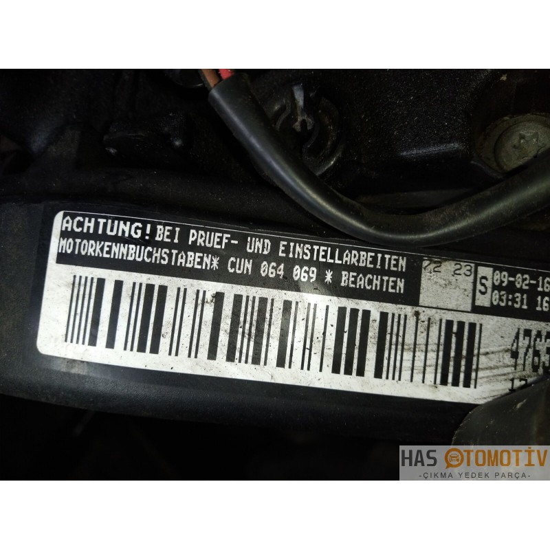 VOLKSWAGEN GOLF 7 2.0 GTD ÇIKMA MOTOR (CUNA) ve Komple Sandık Motor ...